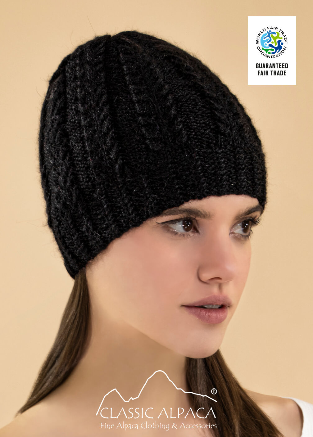 Wholesale Hats: Herringbone Alpaca Hat