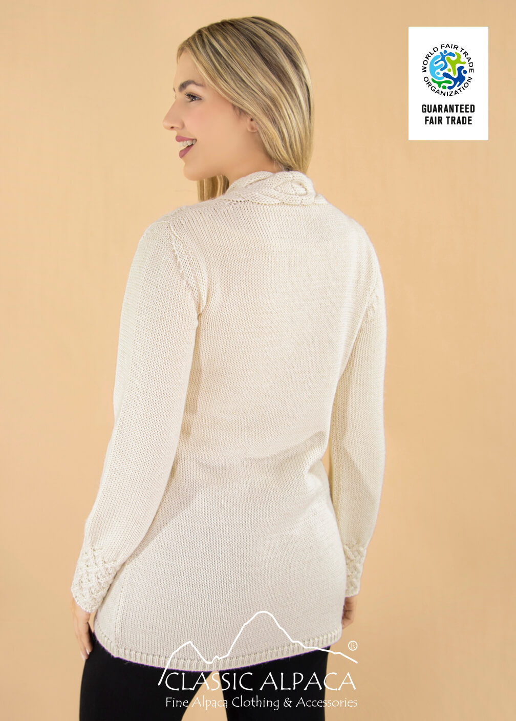 Wholesale Sweaters: Tessa Alpaca Cardigan
