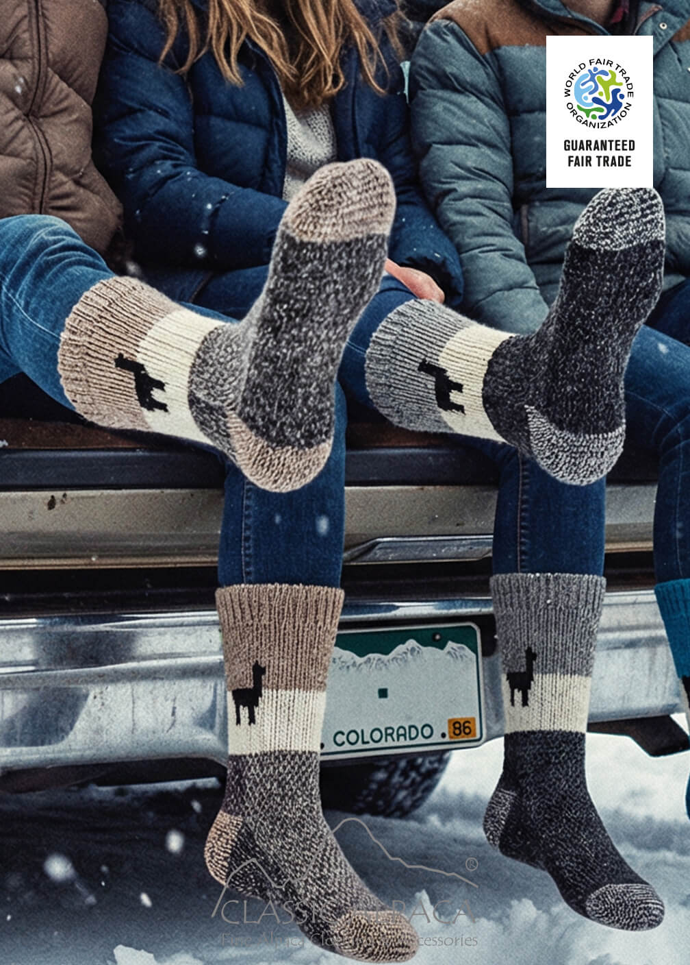 Alpaquita Heavy Alpaca Boot Socks | Classic Alpaca