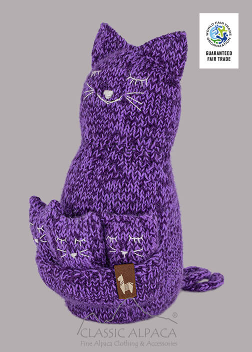 Alpaca Home Decor: Alpaca Cat Family Set