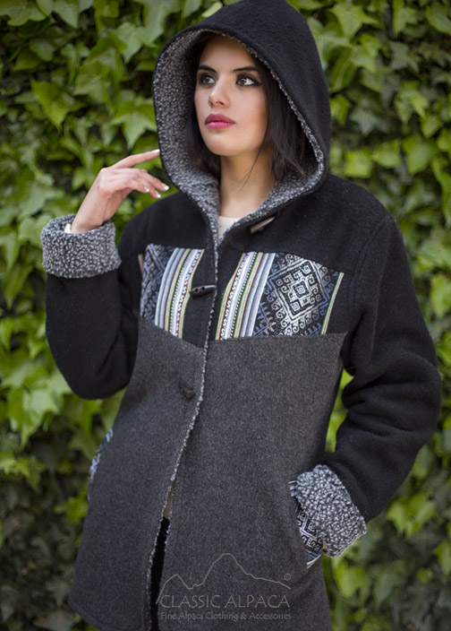 Wholesale Jackets And Coats: Women's Alpaca Barn Jacket