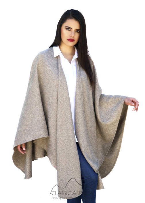 Wholesale Stoles Shawls And Ruanas: Royal Alpaca Cape Ruana Coa…