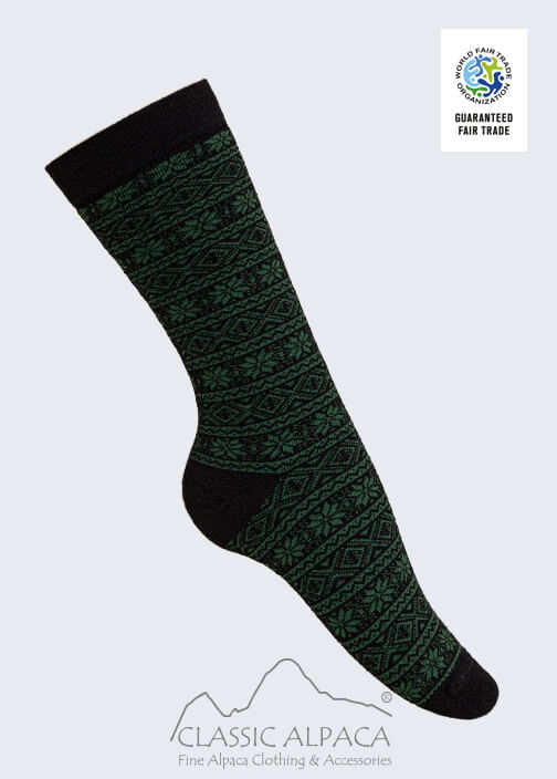 Premium Alpaca Nordic Socks | Classic Alpaca